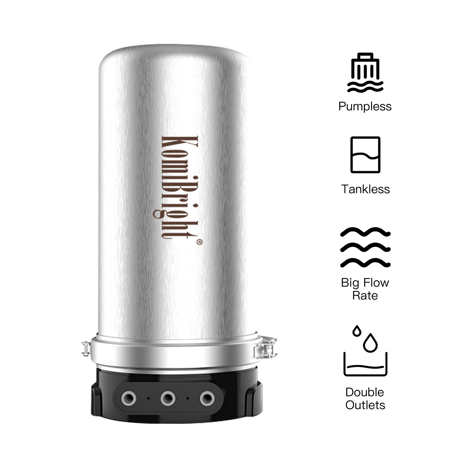 RO System Tankless Pumpless Direct Big Flow Rate KB-C100R